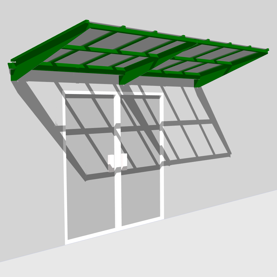 Cambridge Wall Mounted Canopy Structures Clovis Canopies Uk Manufacturers