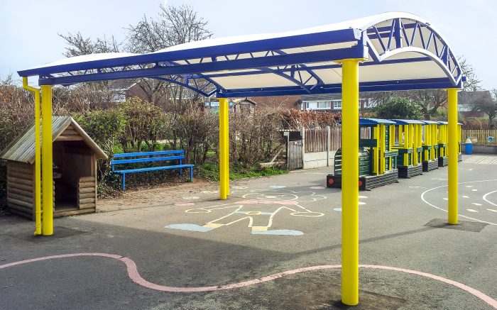 William Shrewsbury Primary School Area 2 Clovis Canopies Uk