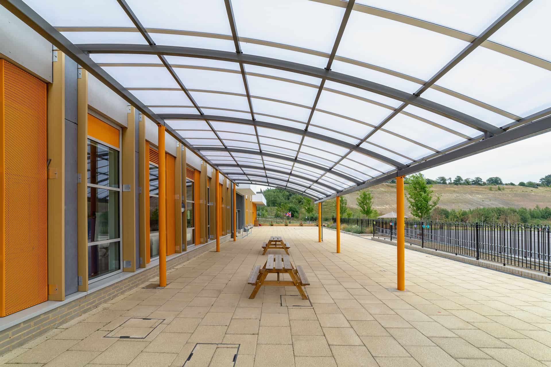 School Canopies and Shelters- Colleges, Primary and Secondary School Covers